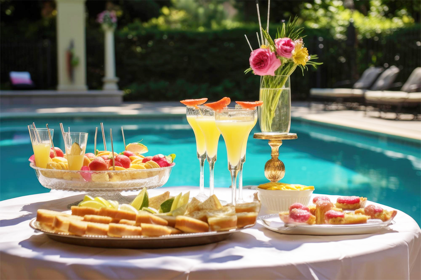 Pool menu – Private Chef Ibiza